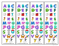 Free Preschool Printable Bookmarks - Preschool Mom